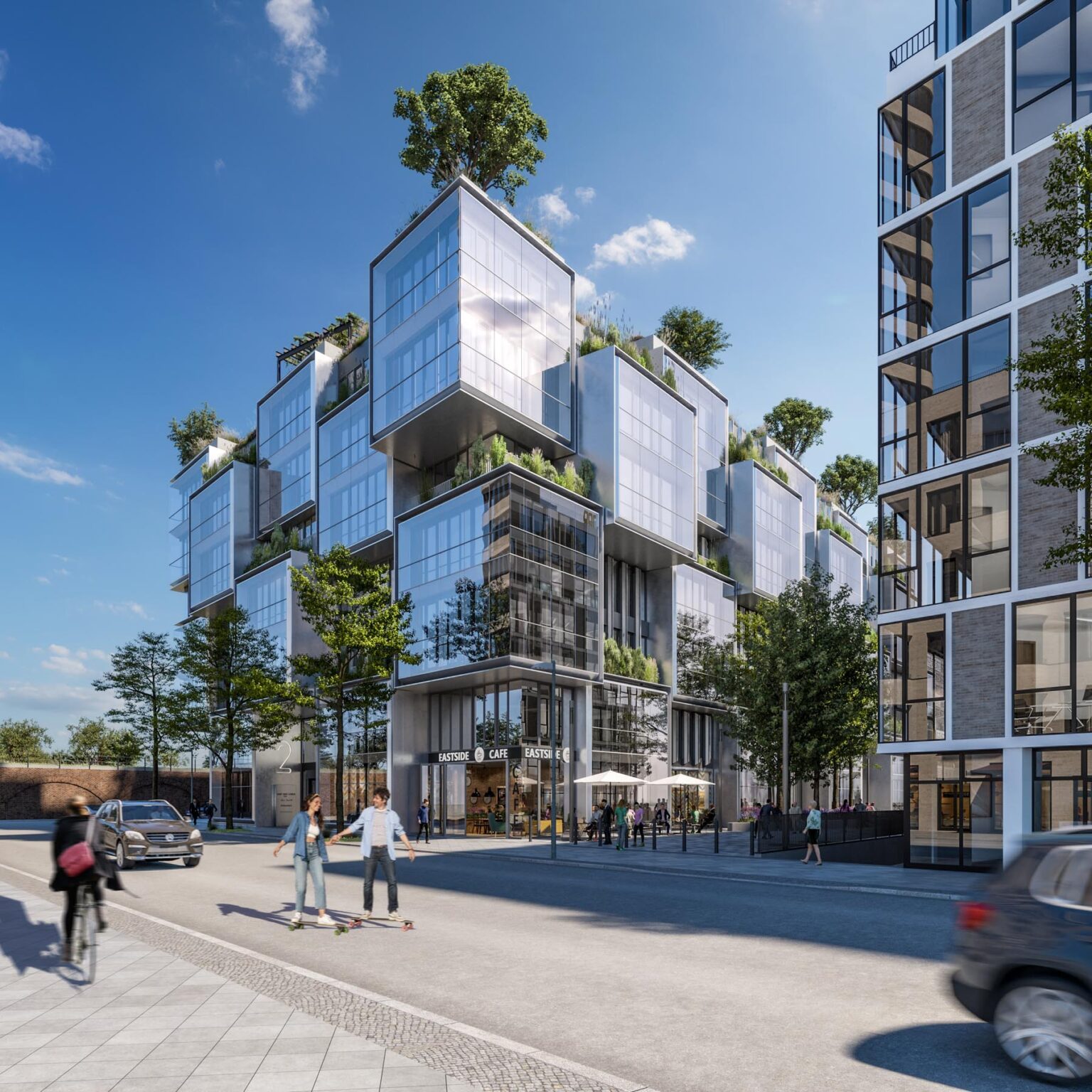 VECTOR entwickelt gemeinsam mit Competo die Premium-Büroimmobilie „East ...